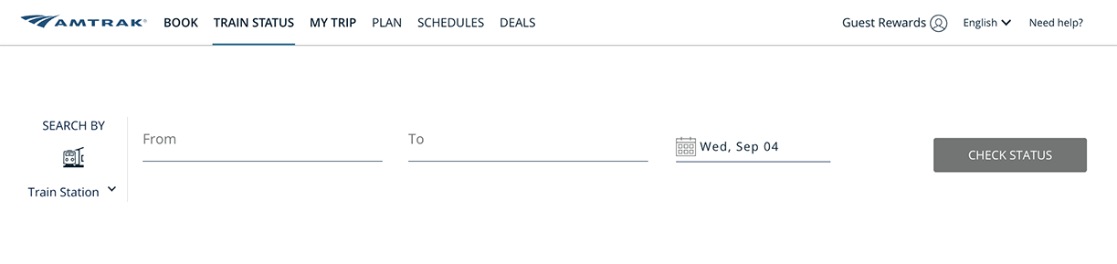 How to Check Your Train Status | Amtrak Blog